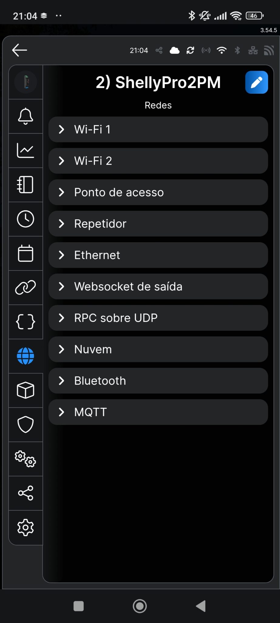 Passo a Passo: Como configurar a aplicação Shelly Smart Control ...
