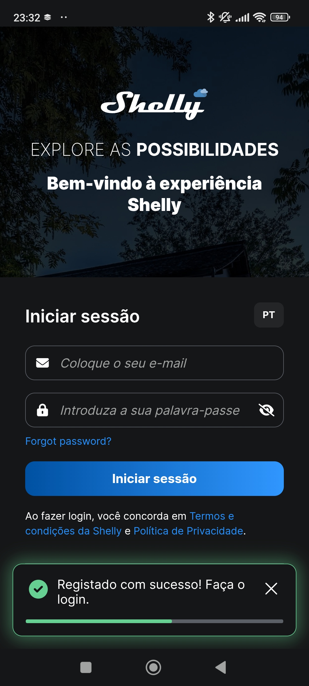 Passo a Passo: Como configurar a aplicação Shelly Smart Control ...