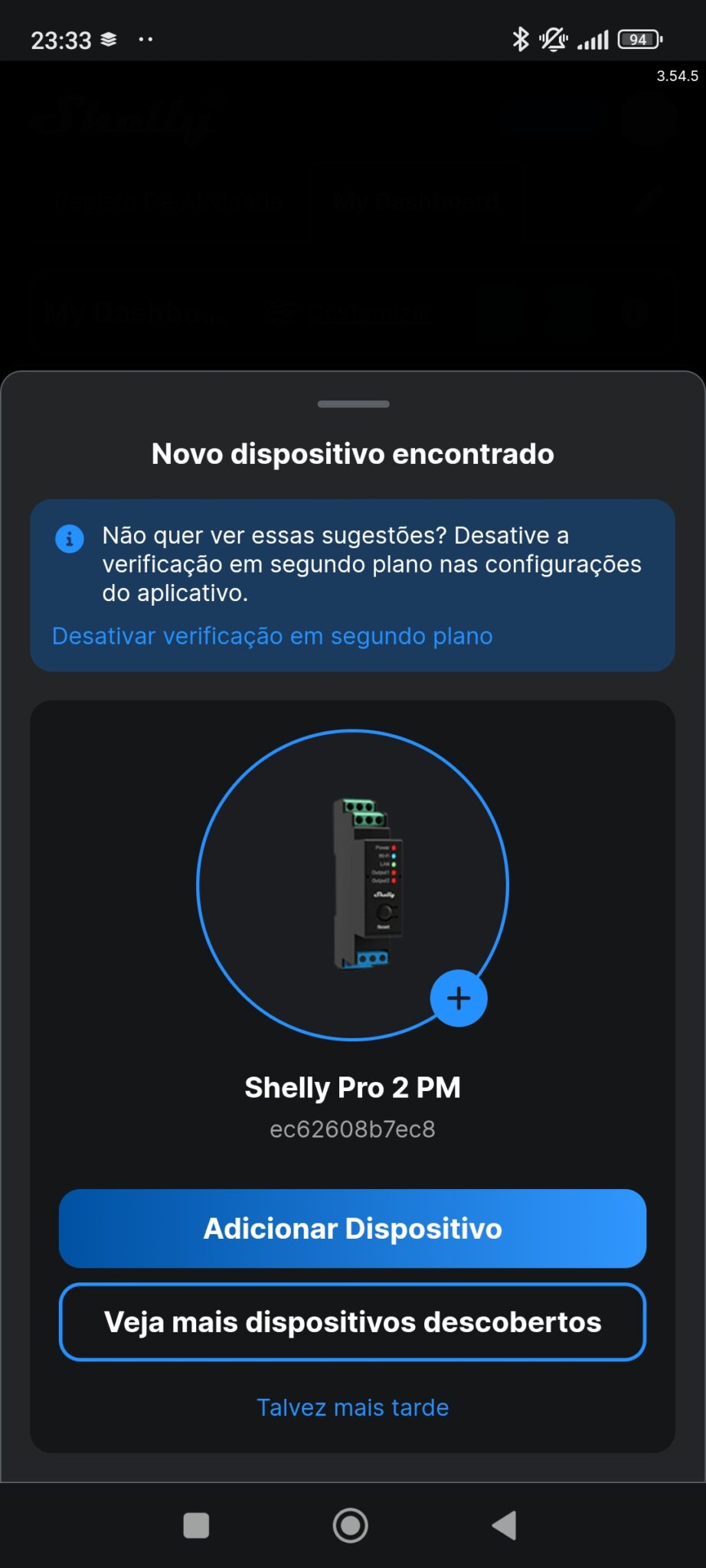 Passo a Passo: Como configurar a aplicação Shelly Smart Control ...